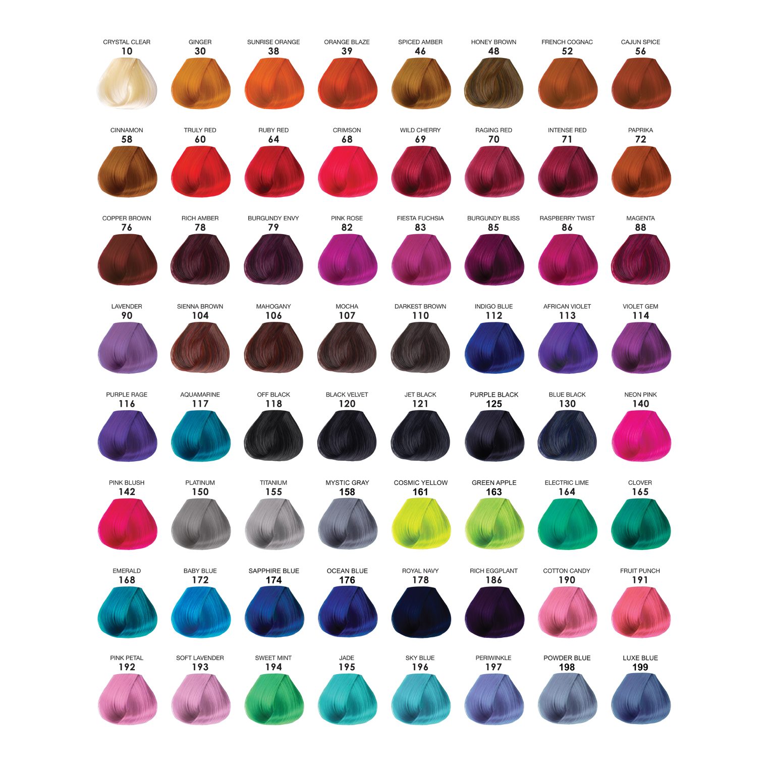 Adore Hair Dye 118ml - Haircolours